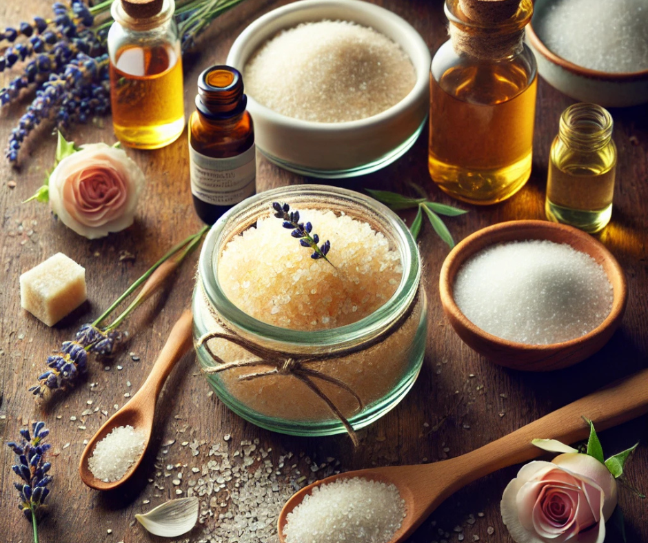 Skapa din egen kroppsskrubb – N.S.L Cosmetics